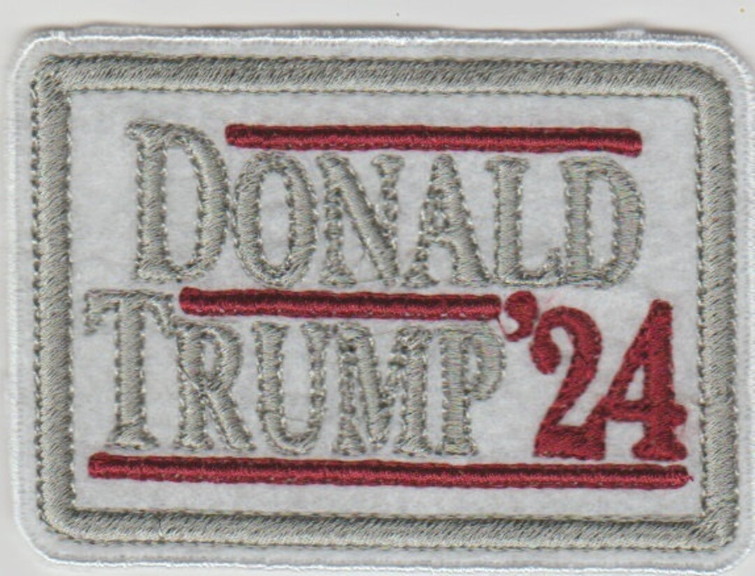 2024 Donald Trump Iron-on Patch 10 - Etsy