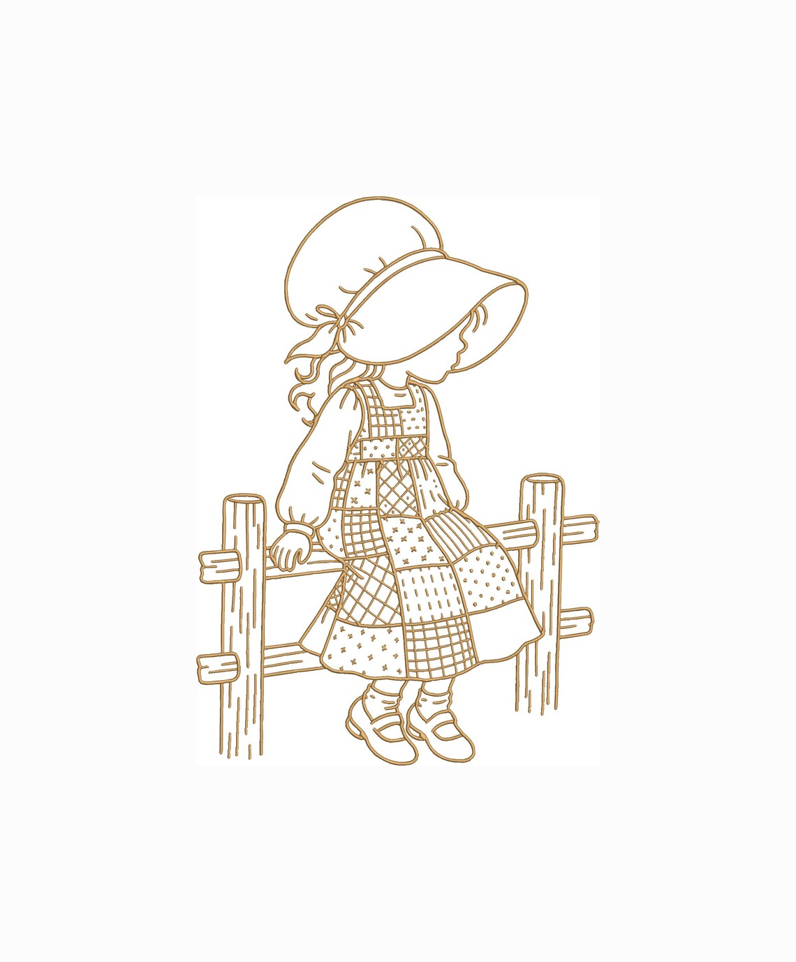 Sun Bonnet Girl Embroidery Patterns Inspirational Machine Designs for ...