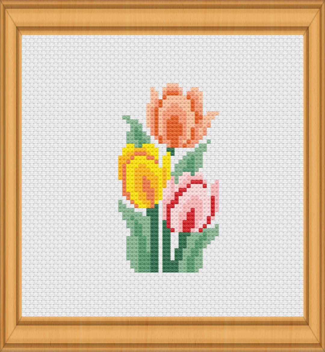 Easy Mini Design Cross Stitch Pattern Digital Download Home Decor - Etsy