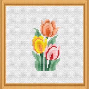Easy Mini Design Cross Stitch Pattern Digital Download Home Decor - Etsy