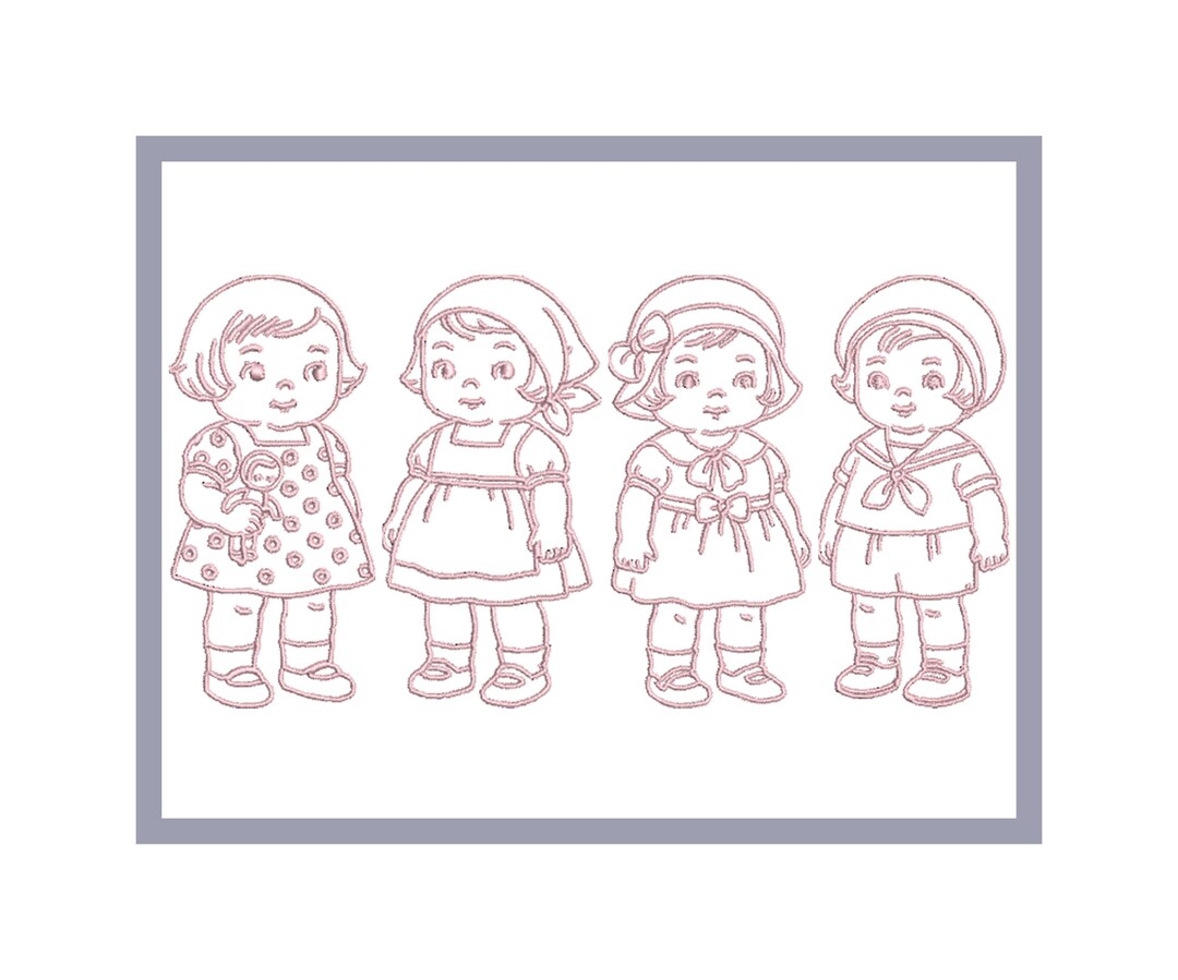 Baby Dolly Embroidery Patterns Inspirational Machine Designs for ...