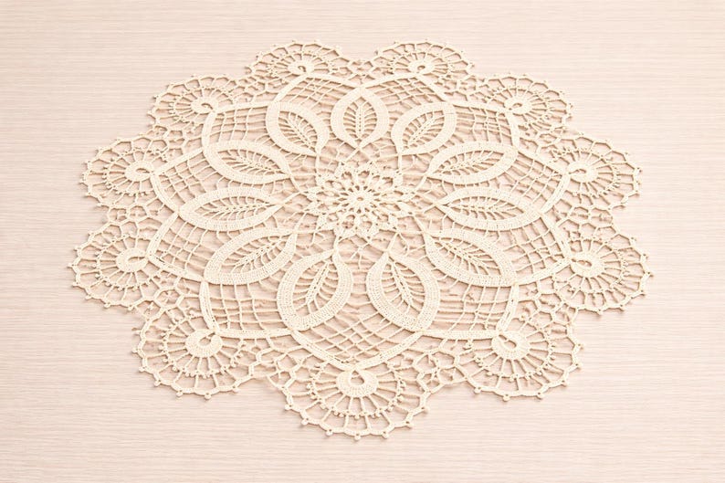 Vintage Lace Doily Crochet Pattern – Lily Mercrochet Heirloom Design - Etsy