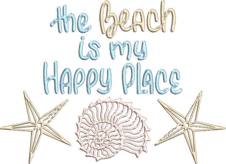 Coastal Vacation Embroidery Bundle: Machine Designs for Beach Lovers ...