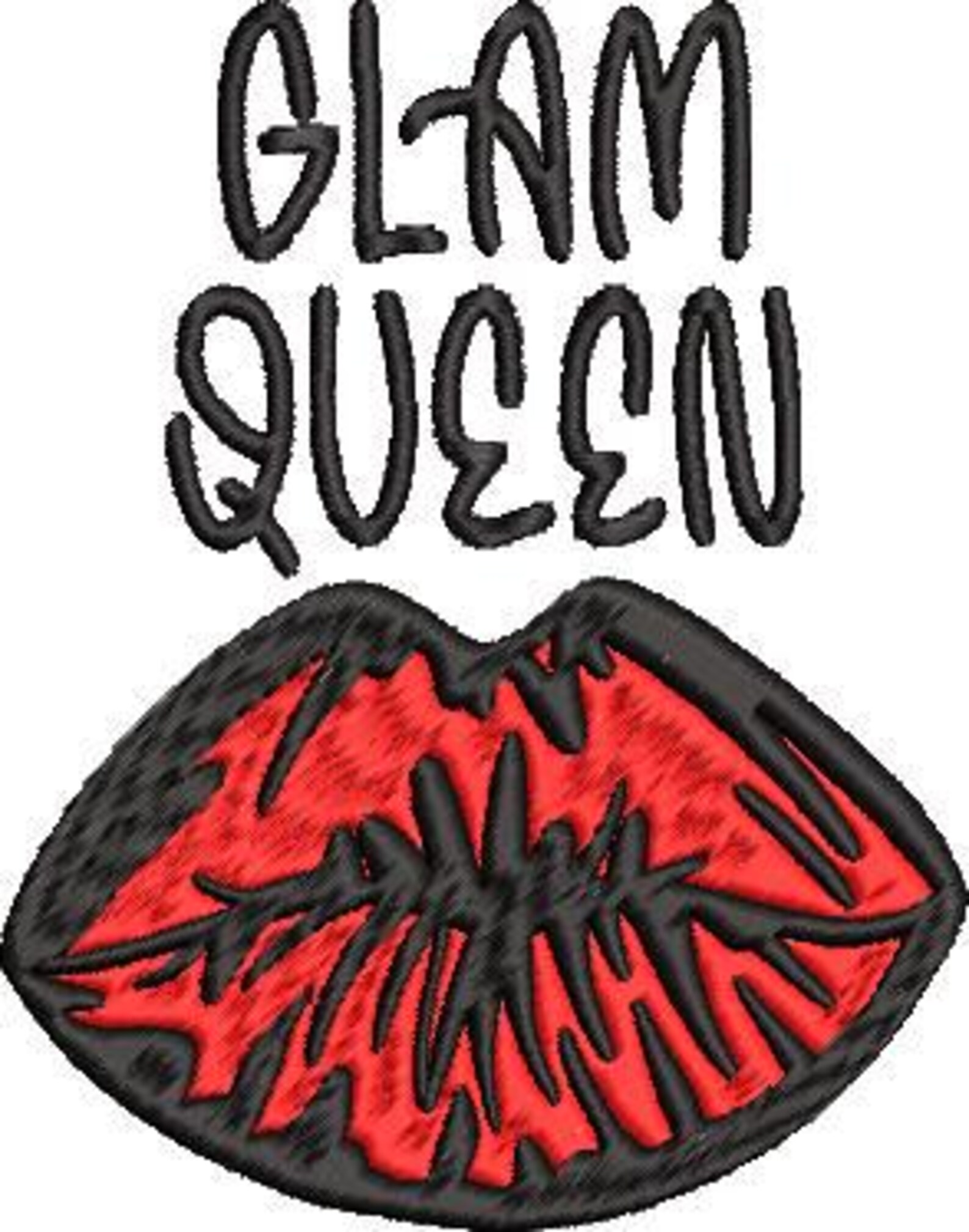 Makeup Embroidery Designs Bundle: Machine-stitched Beauty Accessories ...