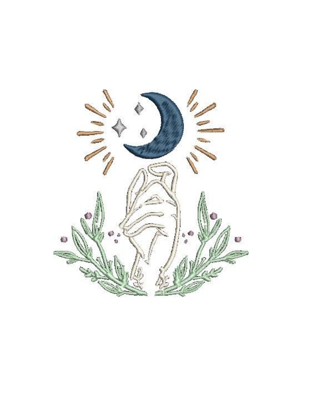 Mystical Machine Embroidery Design - Etsy