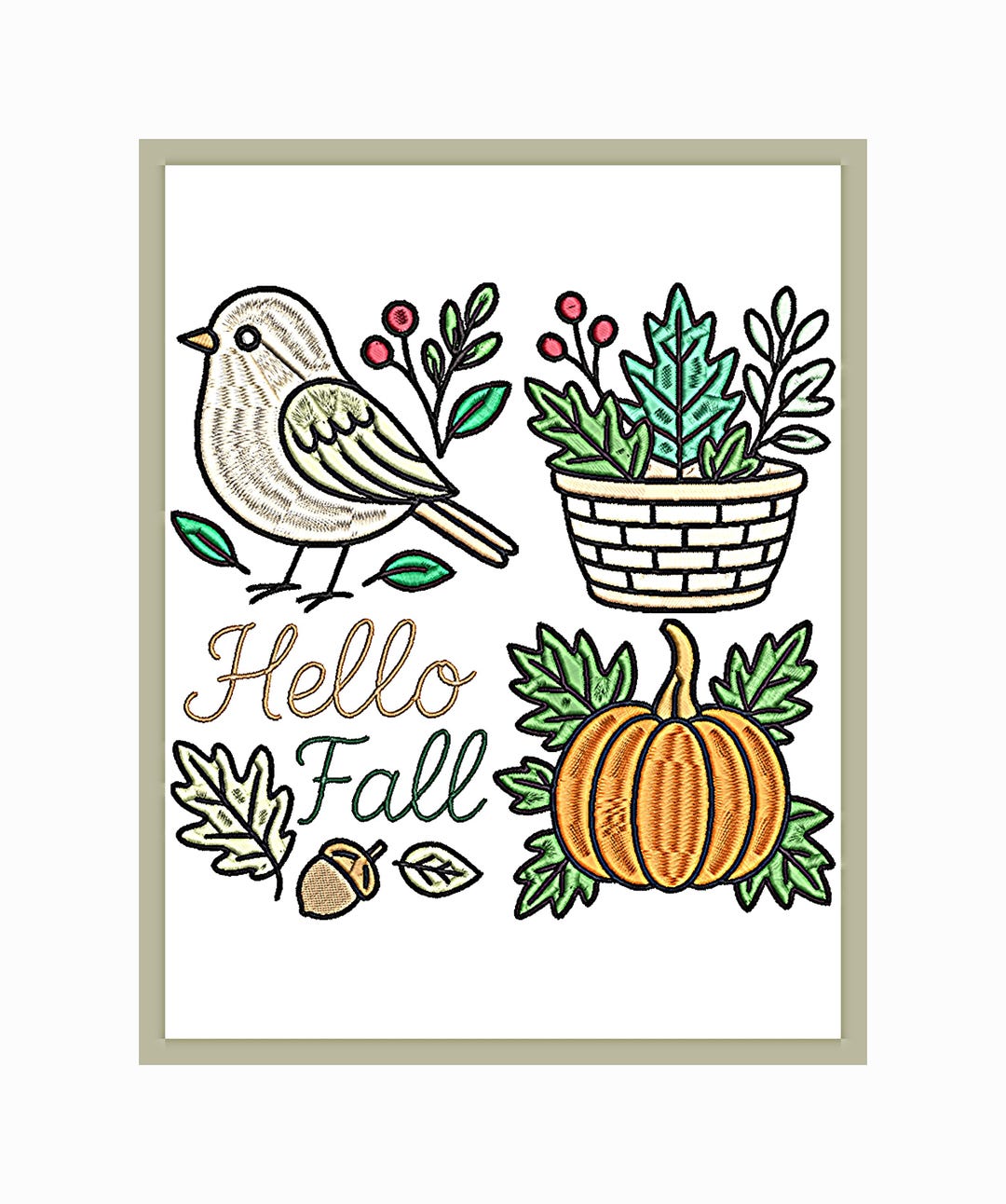Festive Winter Machine Embroidery Patterns: Snowflakes, Trees, and ...