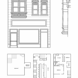 Bobs Burgers Print, Bobs Burger Floor Plan, Bobs Burgers Building Art ...