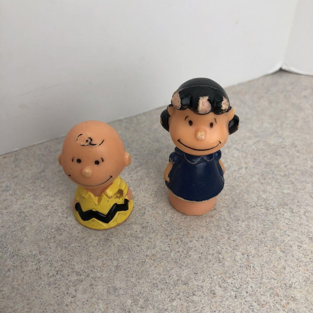 Vintage Fisher Price Little People Charley Brown Lucy Peanuts - Etsy