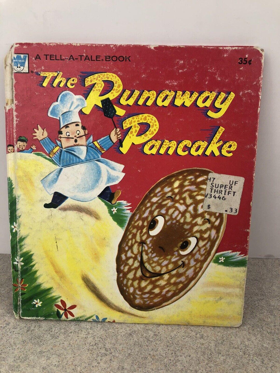 The Runaway Pancake, RARE Vintage Children's Book Whitman 1956 Tell a ...