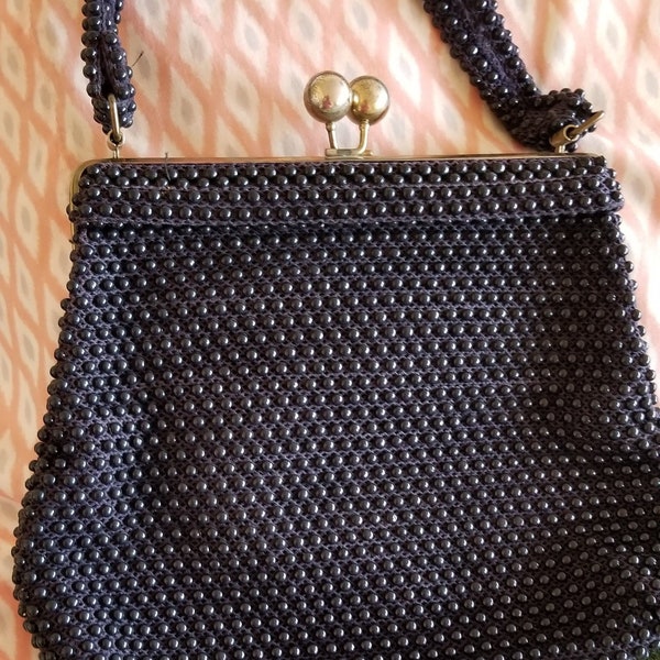 Vintage Beaded Bag - Etsy