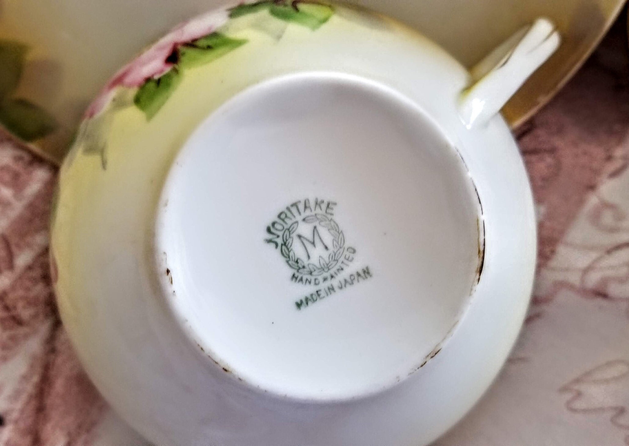 Noritake Morimura Tea Set 1900's-1920's Floral Pattern-stamped Made in ...