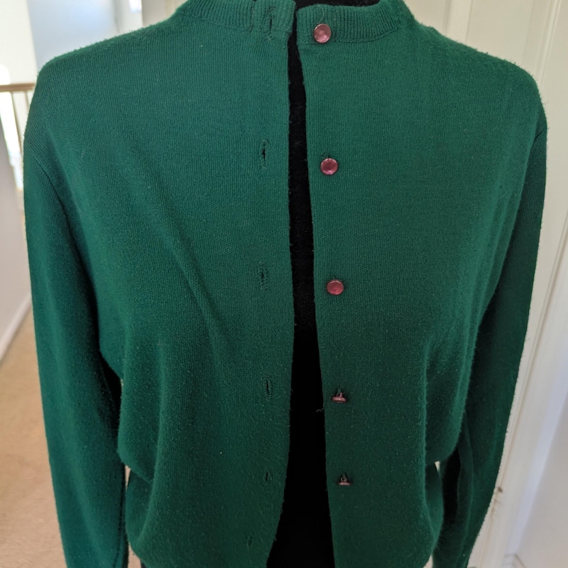 Vintage Cardigan Orlon - Etsy