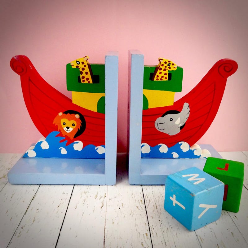 Childrens Book Ends - Etsy