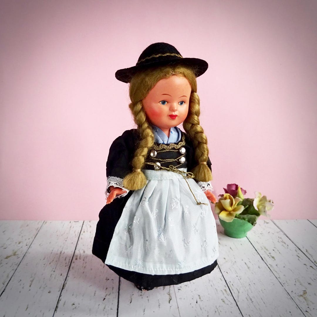 Vintage German Dancing Doll With Key: Wind-up Doll, Sweetheart ...