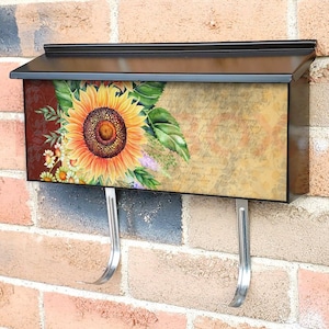 Vintage Townhouse Magnetic Mailbox Cover for Wall Mounted Ranch ...
