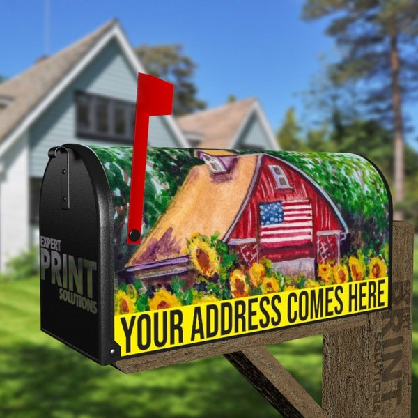 Barn Mailbox - Etsy