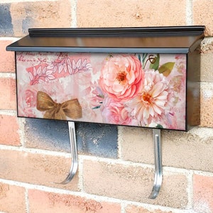 Vintage Townhouse Magnetic Mailbox Cover for Wall Mounted Ranch ...