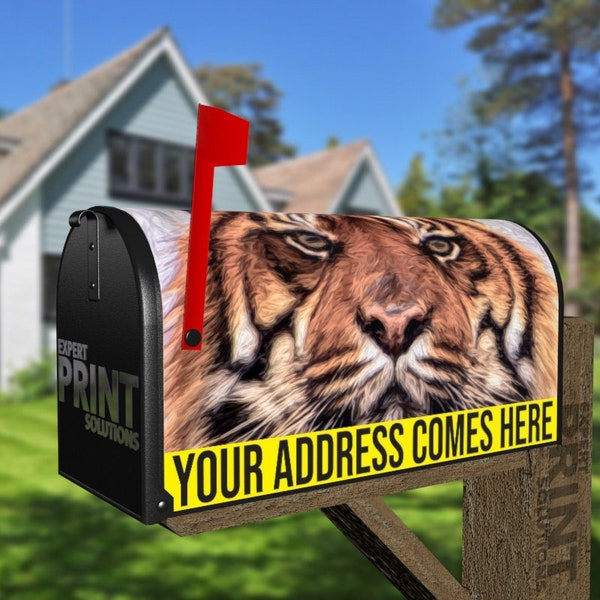 Tiger Mailbox - Etsy