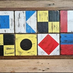 Nautical Sign/coat Rack - Etsy