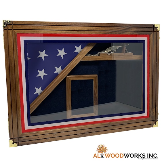 Military Shadow Box the Lasting Memory - Etsy
