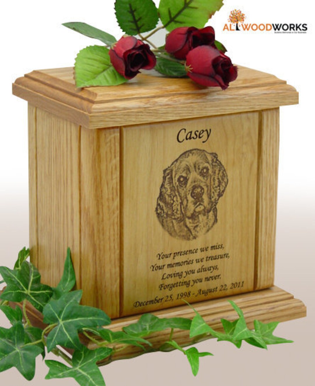 Pet Memorial Box - Etsy