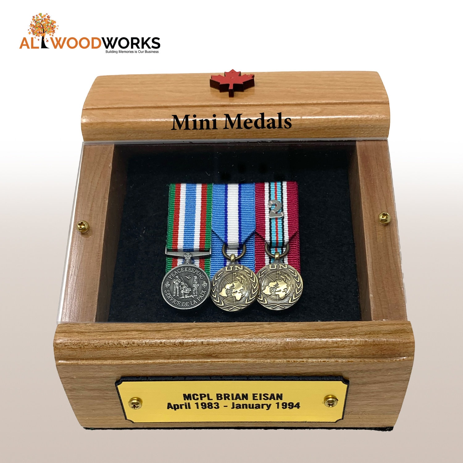 The Mini Medals - Shadow Box - Etsy