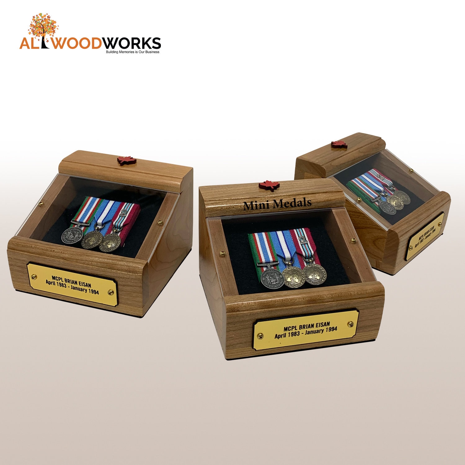 The Mini Medals - Shadow Box - Etsy
