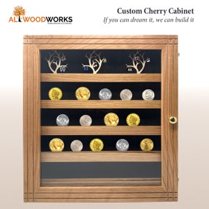 Coin Display Cabinet - Etsy