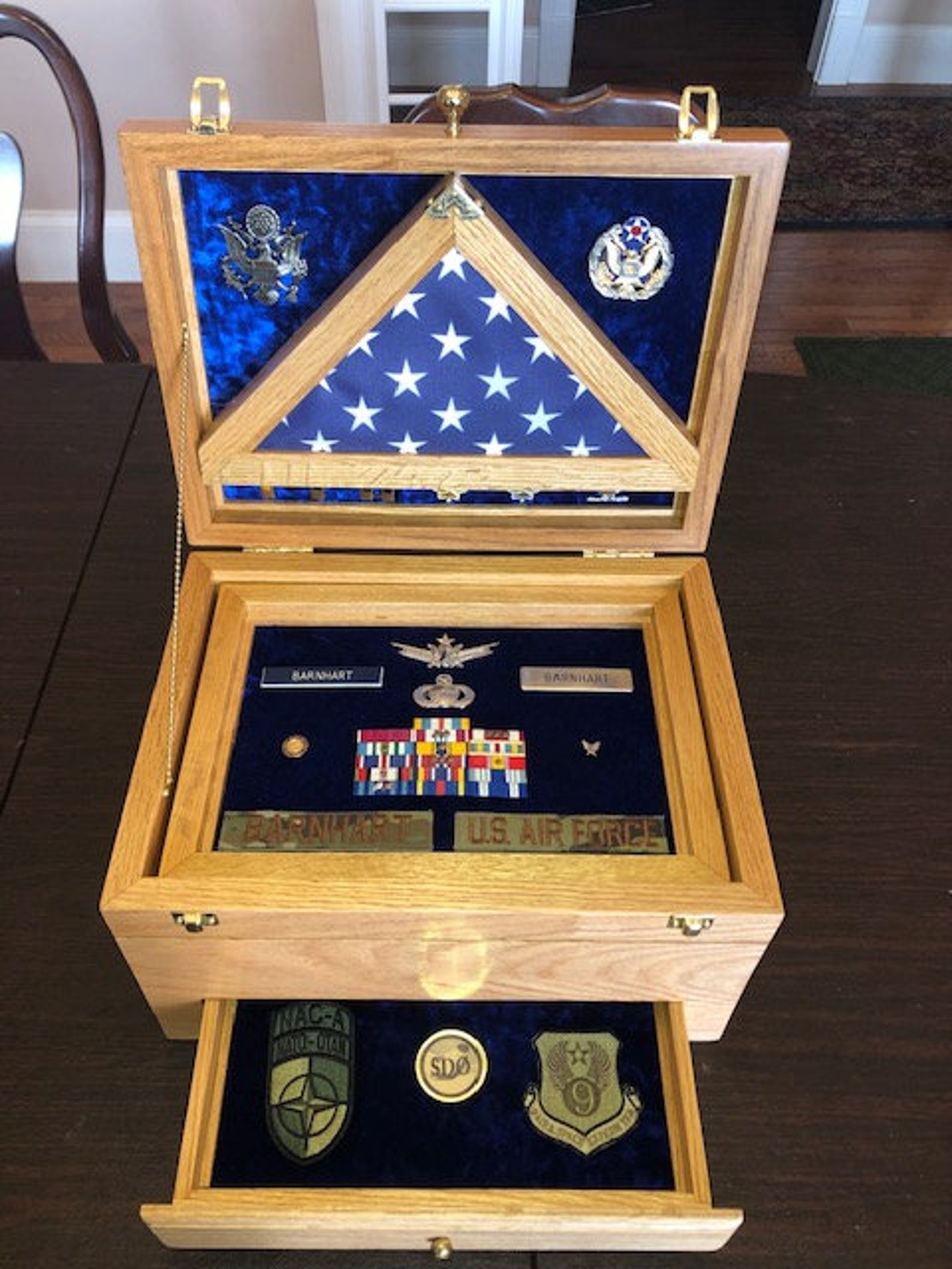 Flag Officer Shadow Box - Etsy