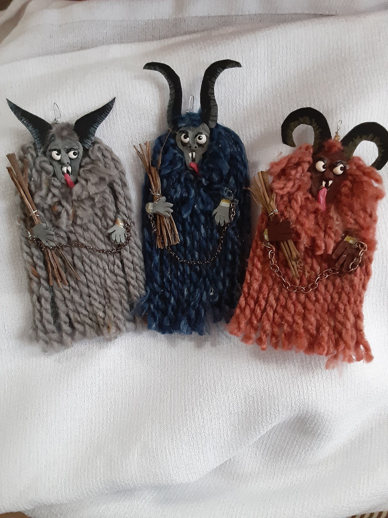 Furry Krampus Ornament - Etsy