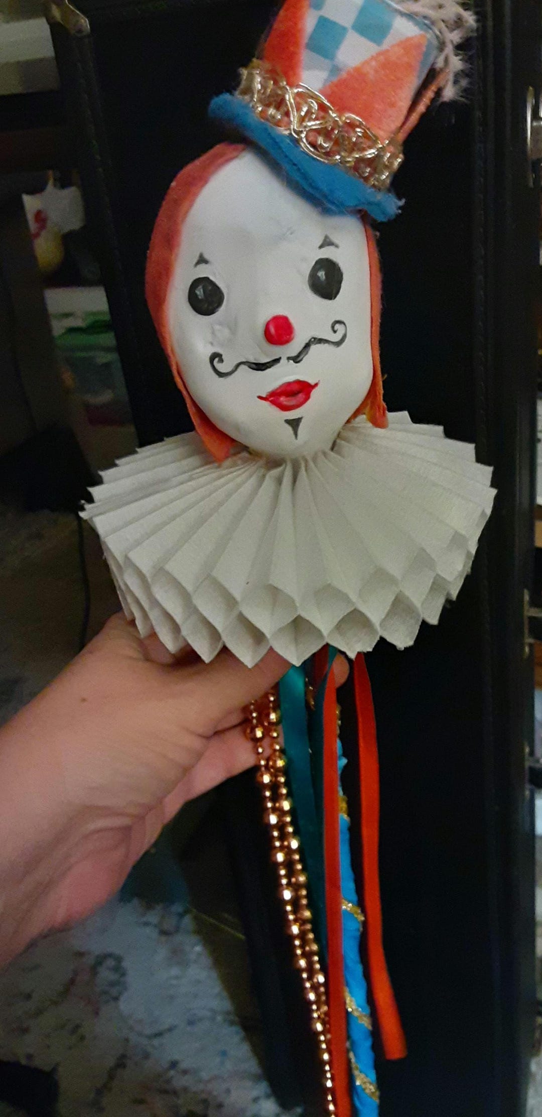 Shakespeare Fool Jester Stick Puppet - Etsy