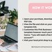 Printable Business Card Template, Pink Business Card Template, Instant ...