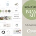 Realtor Brand Kit Template | Canva Brand Kit Template | Business ...