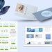 Blue Brand Kit Template | Canva Brand Kit Template | Mini Brand Board ...
