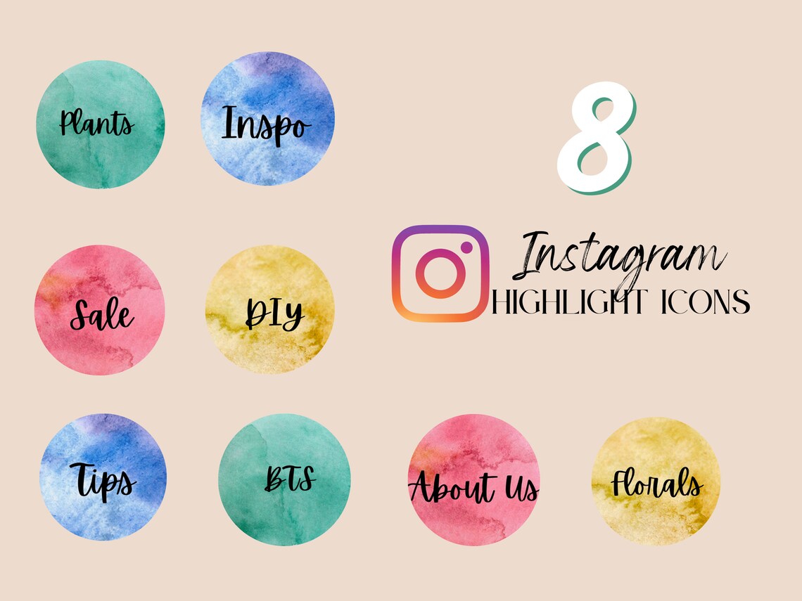 Watercolor Brand Kit Template | Canva Brand Kit Template | Business ...