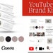 Youtuber Brand Kit Template Canva Brand Kit Template Social Media Brand ...