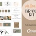 Wellness Brand Kit Template | Canva Brand Kit Template | Business ...