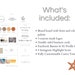 Coastal Brand Kit Template | Canva Brand Kit Template | Small Business ...