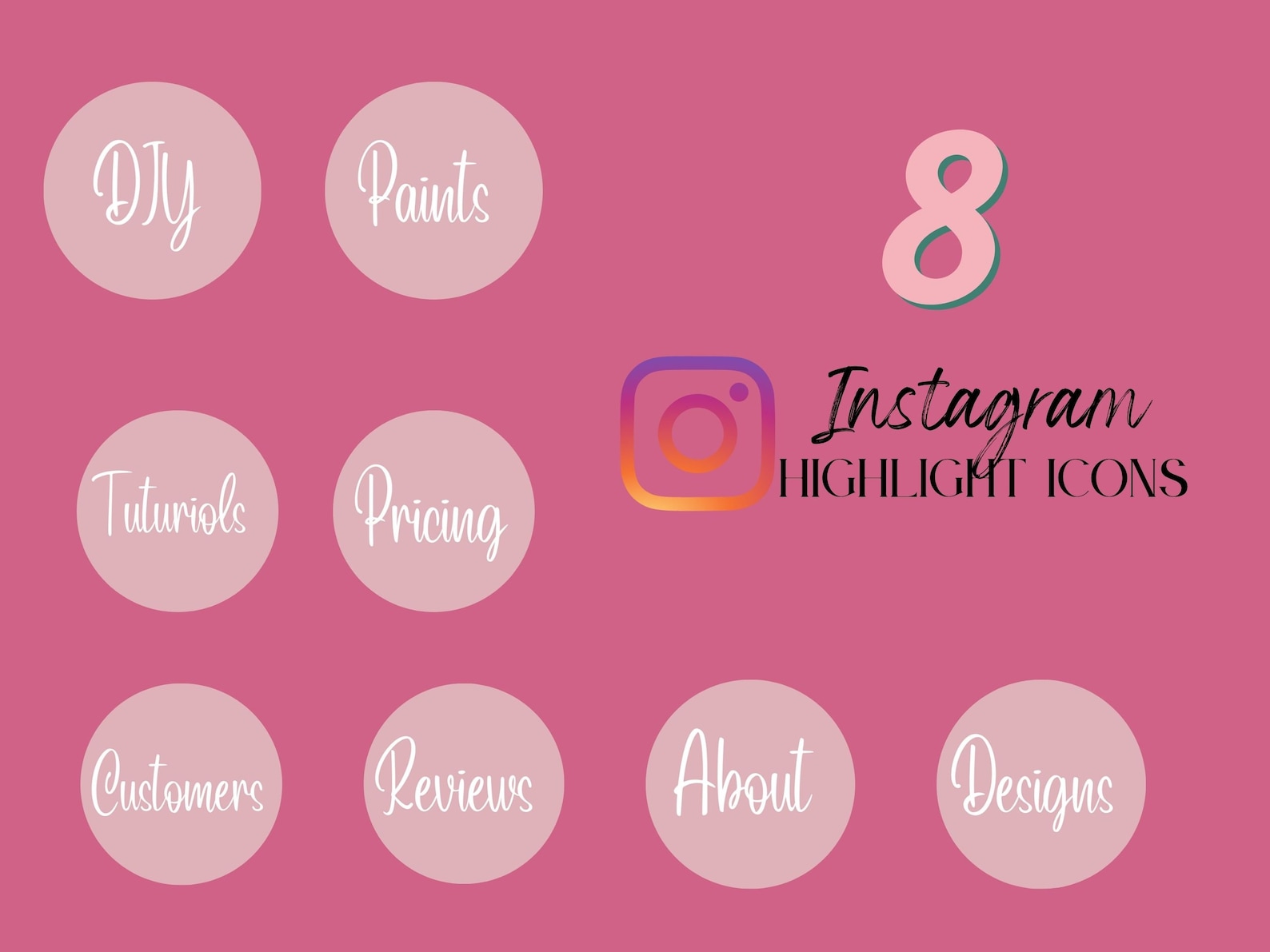 Pink Brand Kit Template | Canva Brand Kit Template | Mini Brand Board ...