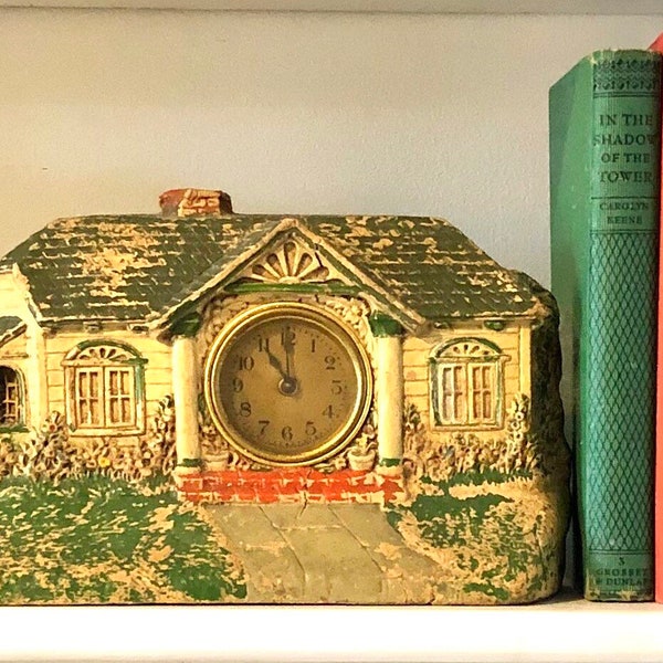 Distressed Clock - Etsy