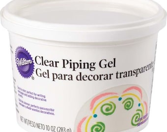 Extra Clear Piping Gel by Fondx Cake Decorating, Edible Writing, Hand ...