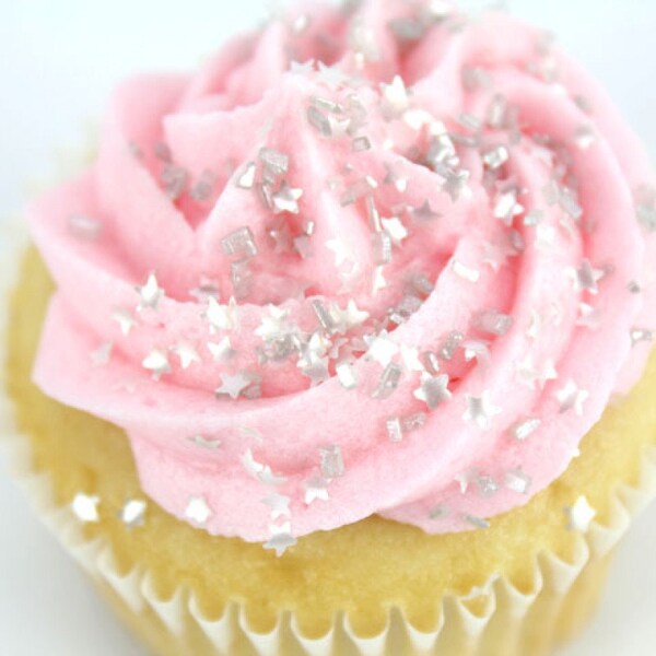 Silver Glitter Stars - Etsy