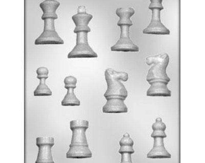 Chess Piece Chocolate Mold - Etsy