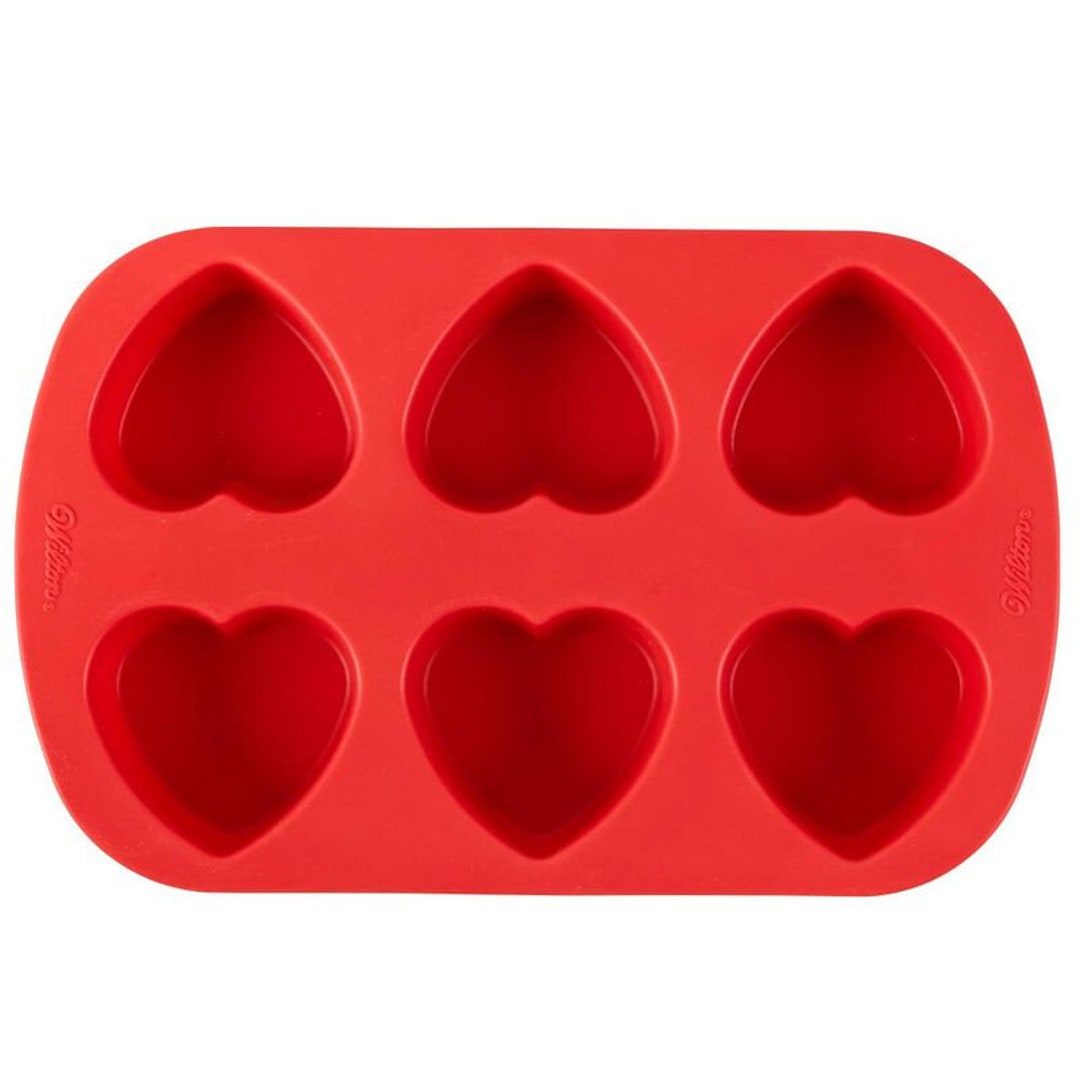 Heart Shaped Silicone Cake Mold/heart Shaped Silicone Mold - Etsy