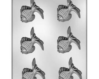 TROPICAL FISH Chocolate Candy Mold Deep Sea Fishing Sea Ocean Pole ...