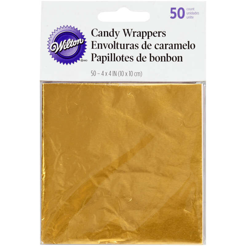 Dull Foil Candy Wrappers