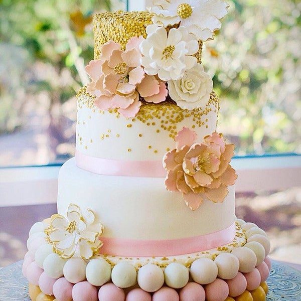 Blush Cake Topper - Etsy