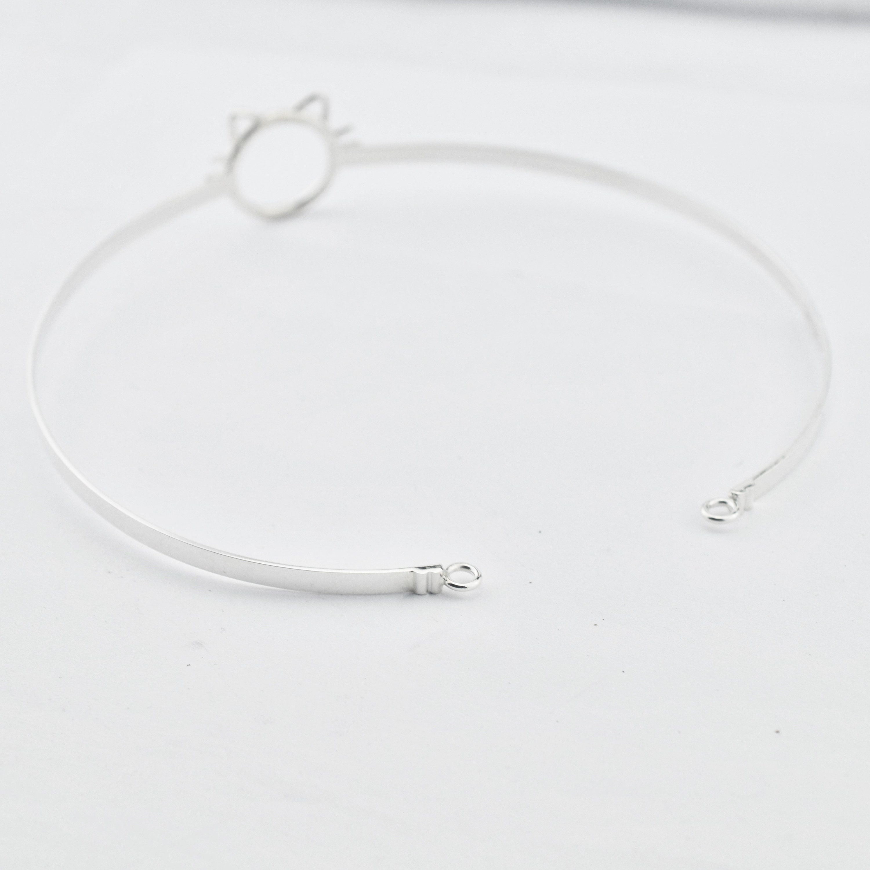 Elegant Kitten Kitty Cat o Ring Solid 925 Sterling - Etsy Canada