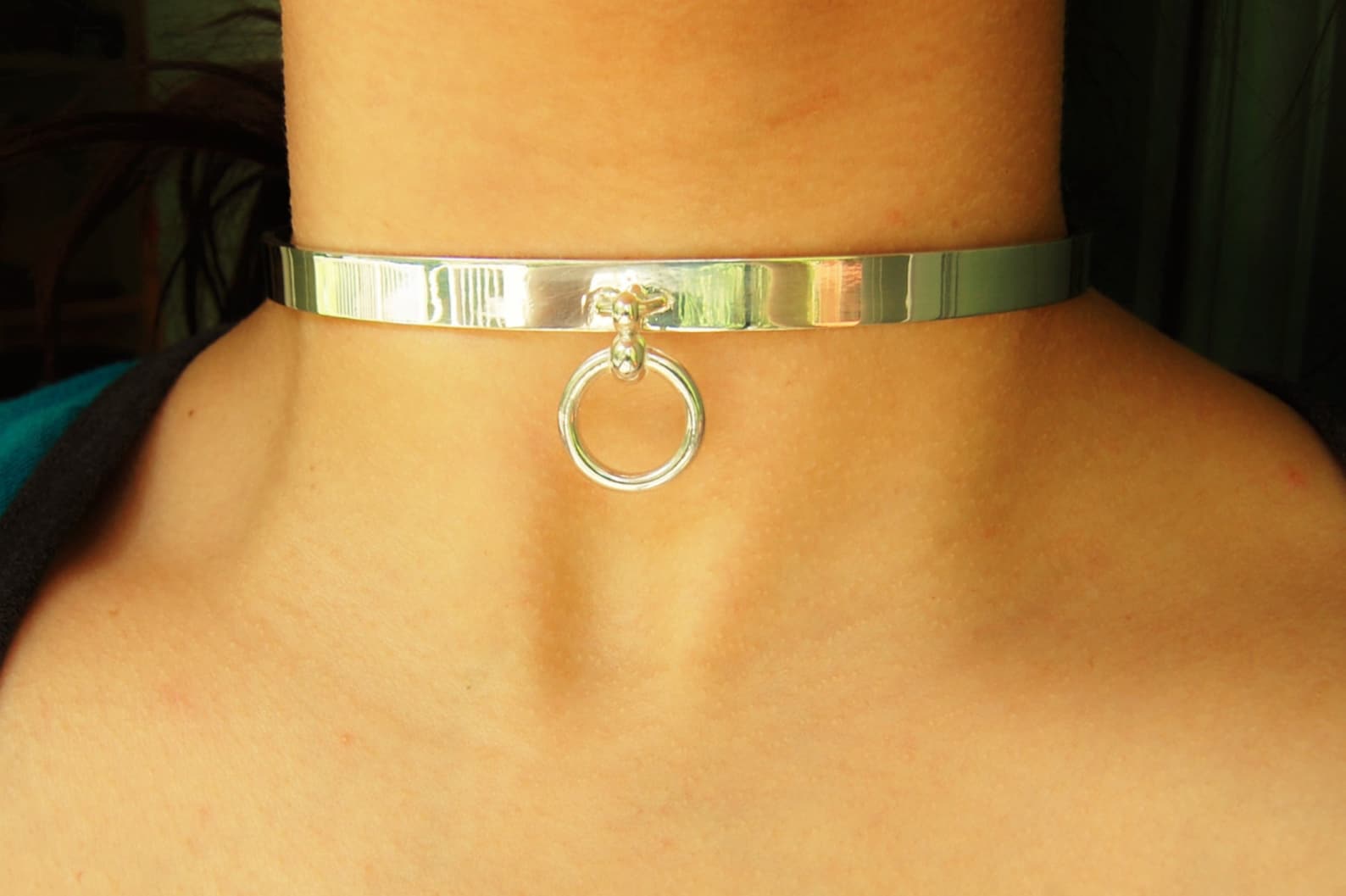 HEAVY LARGE Solid 925 Sterling Silver Neck Cuff W/ Sterling | Etsy