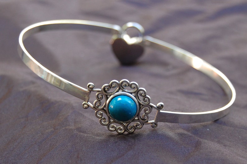 Blue Chrysocolla Solid 925 Sterling Silver Discreet Neck Cuff - Etsy Canada